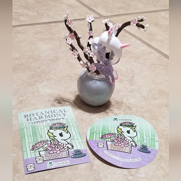tokidoki | Toys | Tokidoki Botanical Harmony Unicorno Cherry Blossom ...